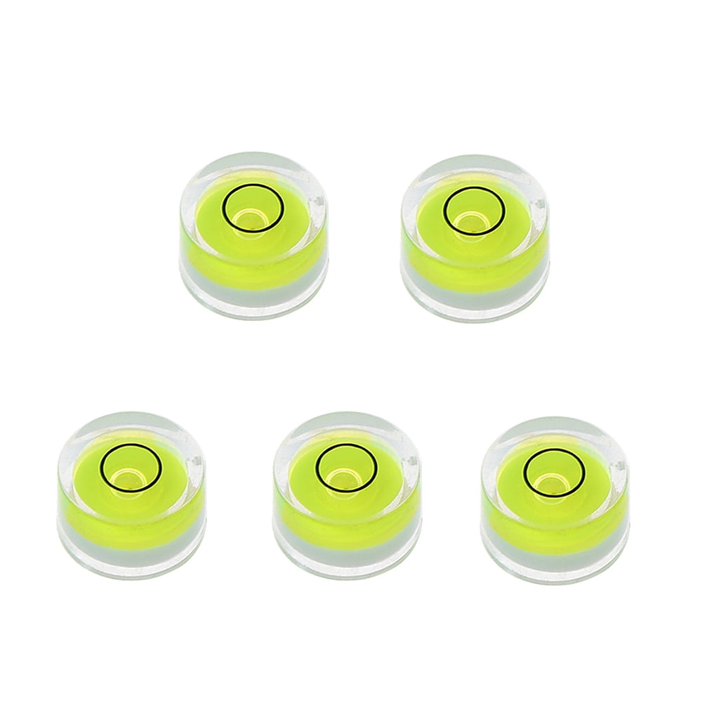5pcs Round Bubble Level Mini Spirit Level Bullseye Level Measurement ...