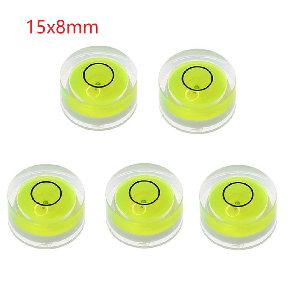 5pcs Round Bubble Level Spirit Level Bullseye Level Measurement ...