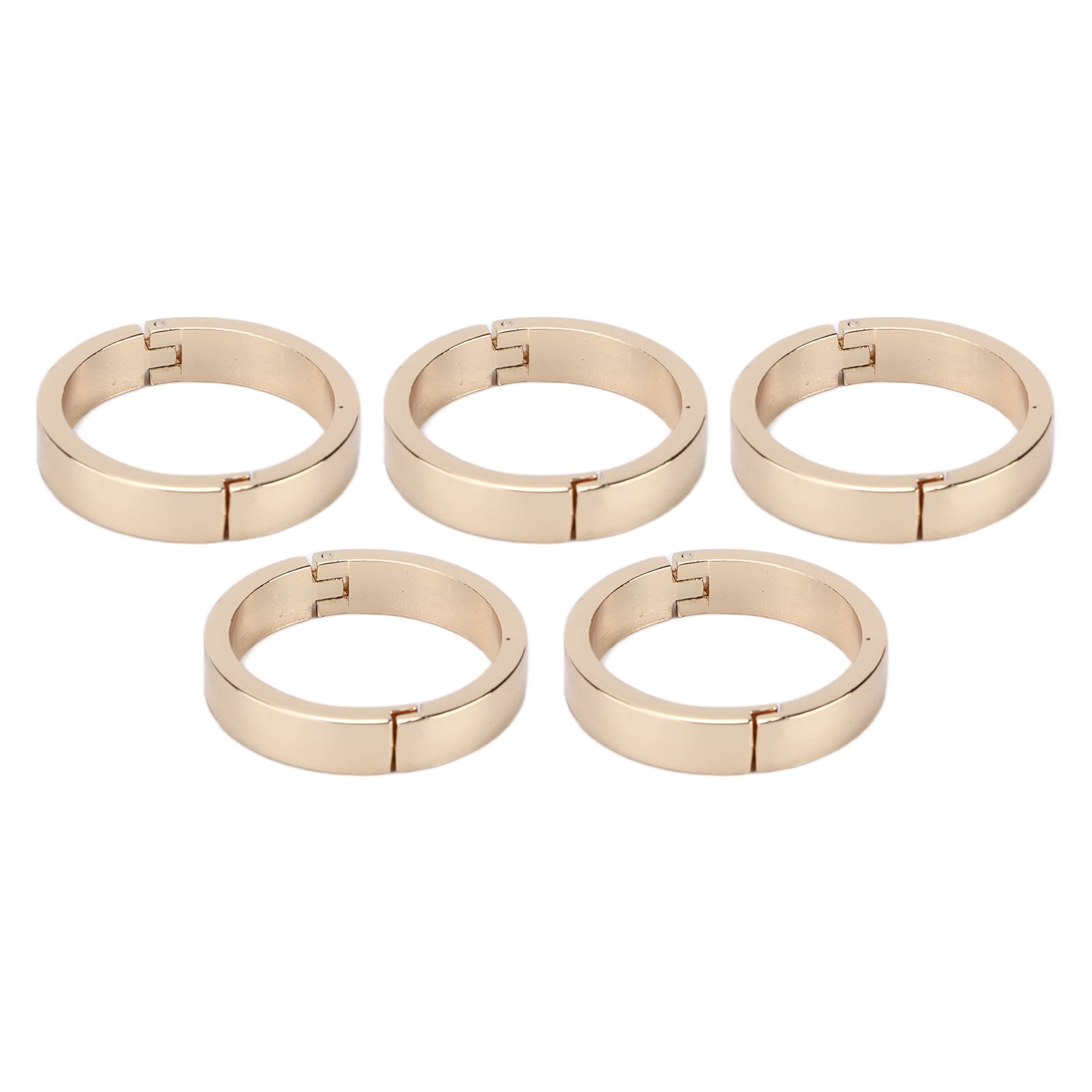 5pcs Round Carabiner Durable Alloy Stationery Buckle Accessories for ...