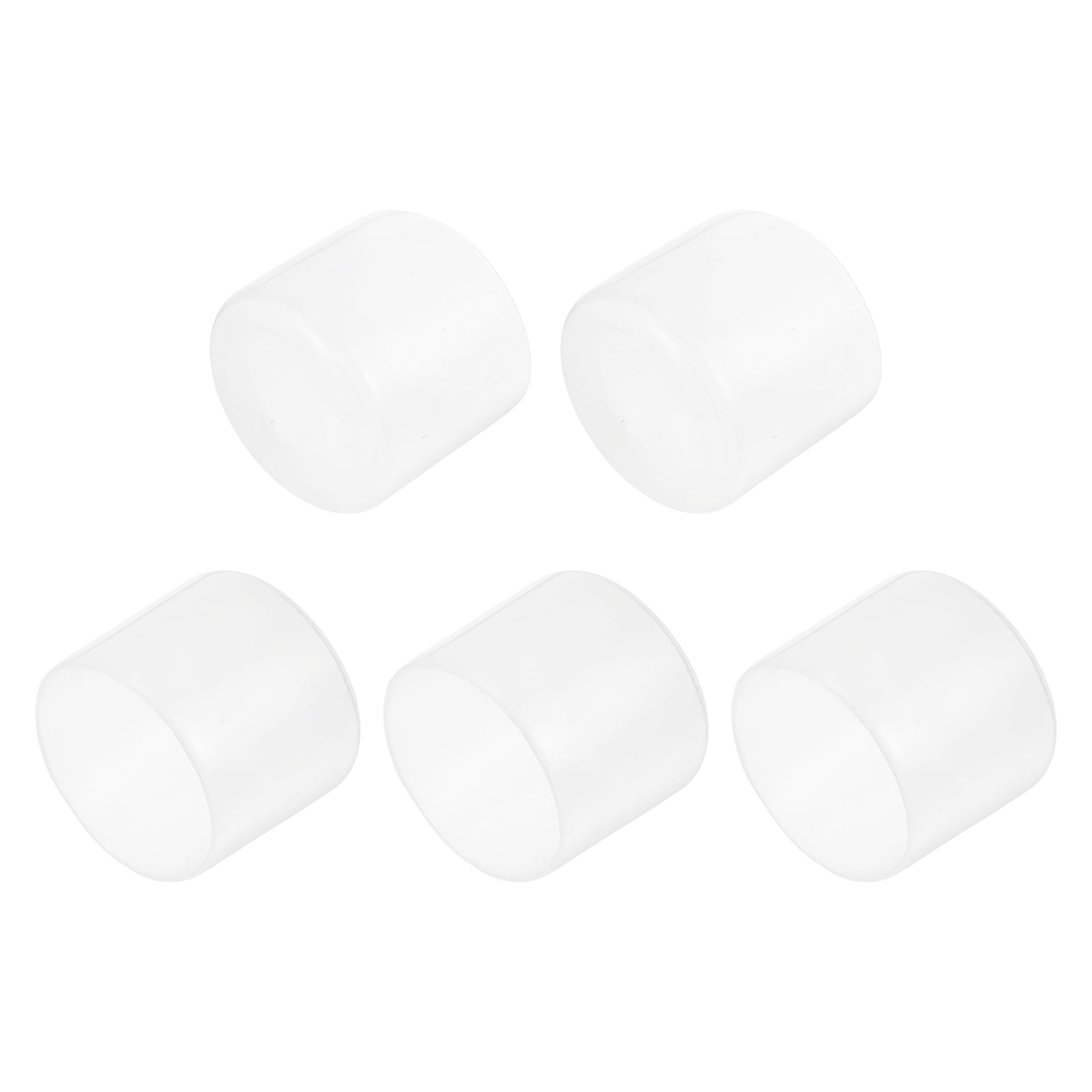 5Pcs Rubber End Caps 34mm(1.3 Inch) ID Vinyl Round Tube Bolt Cap Cover ...