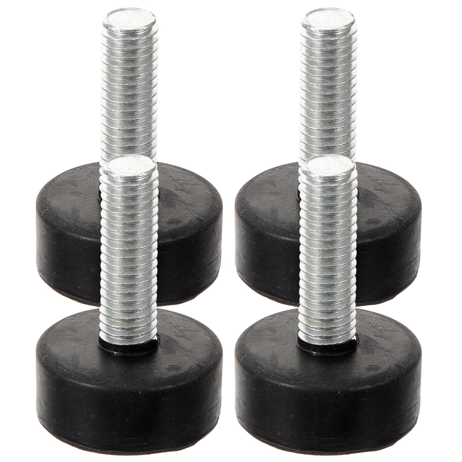 5pcs Rubber Furnitures Leveling Feet With Screws Threaded Furniture ...