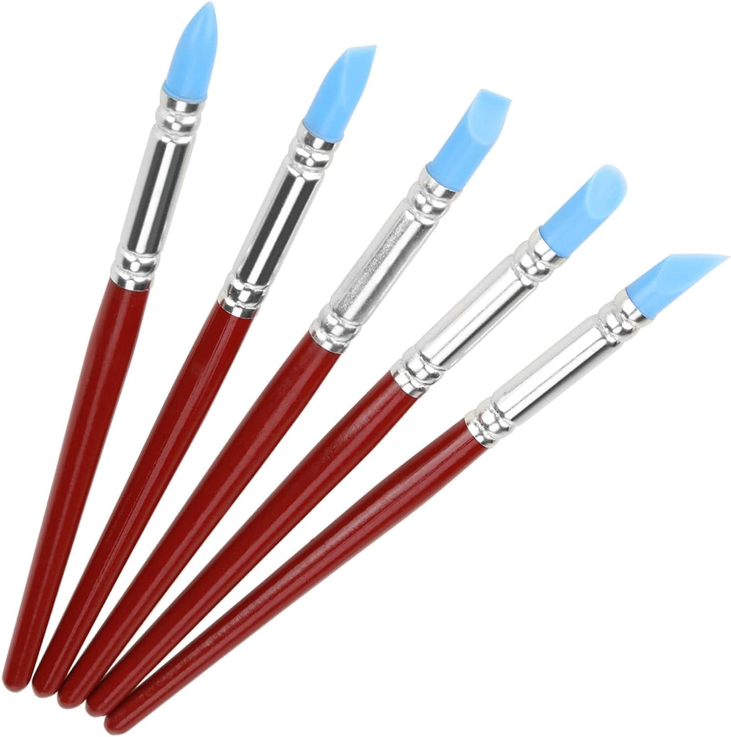 5pcs Rubber Pens Clay Sculpting Tool Set,Clay Sculpting Tools, Polymer ...