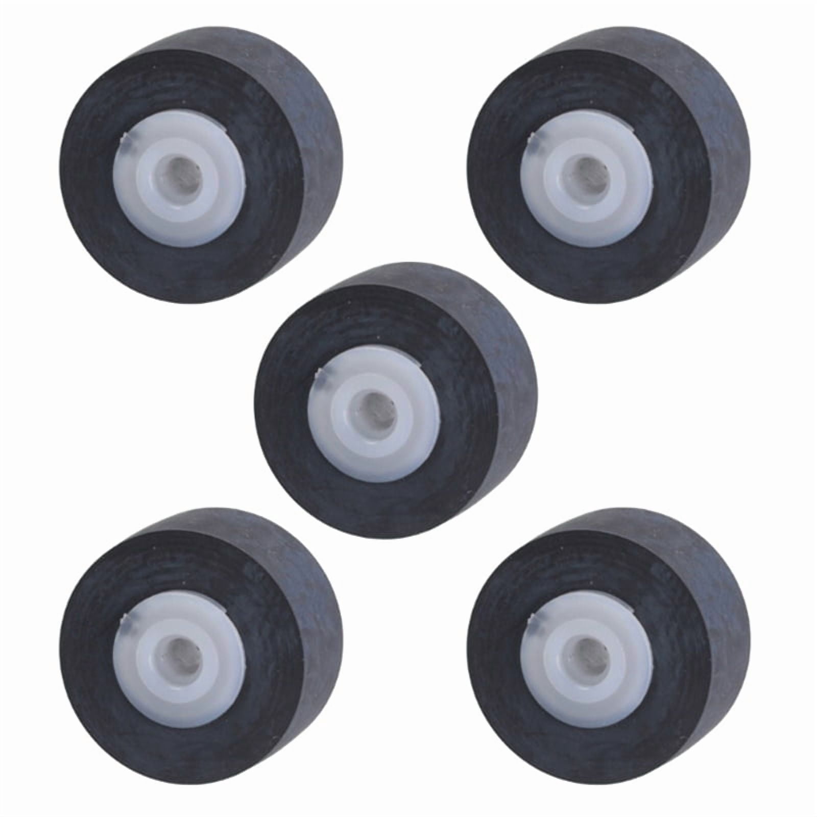 5pcs Rubber Pinch Roller Set for Tape Decks Belt Pulley Replacement 13 ...