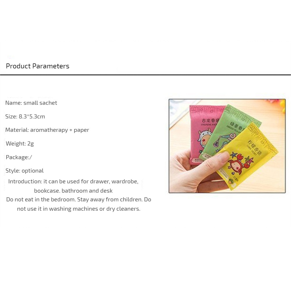 5pcs Sachet Bag Sachet Wardrobe Floral Scent Sachet Lasting Fragrance ...