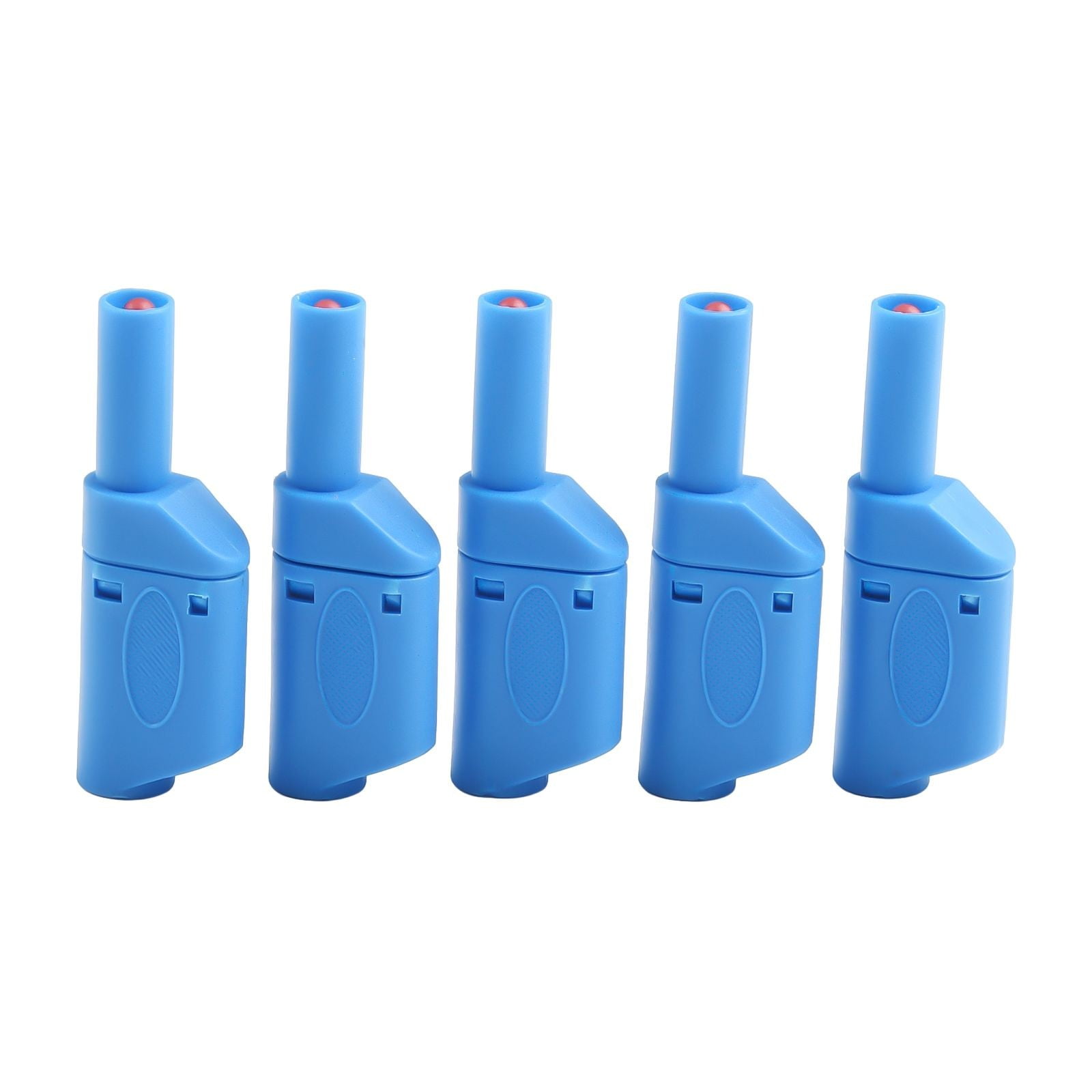 5Pcs Safety 4Mm Banana Plug Male Retractable Sheath Stackable Solder ...