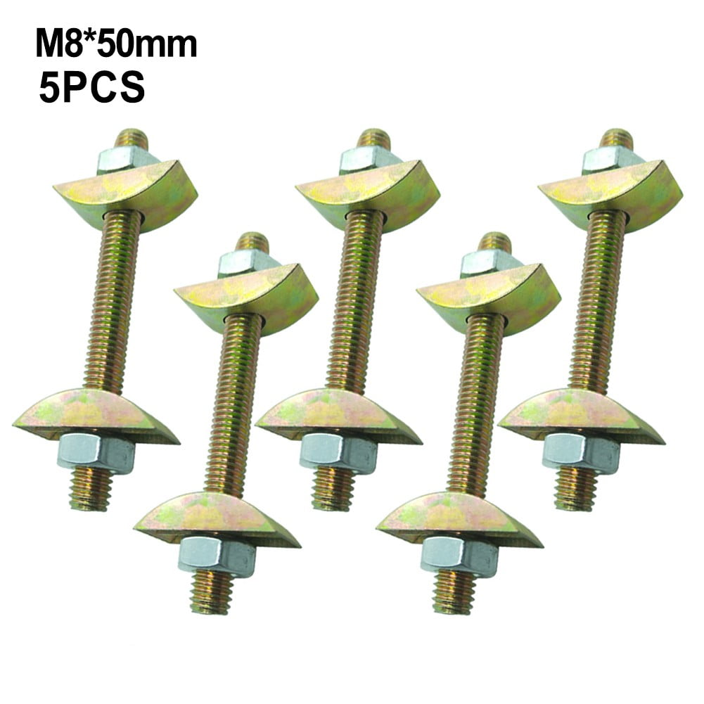 5Pcs Screw Nut Bolt Kit Toggle Bolt Bed Connecting Bolts Heavy-Duty ...