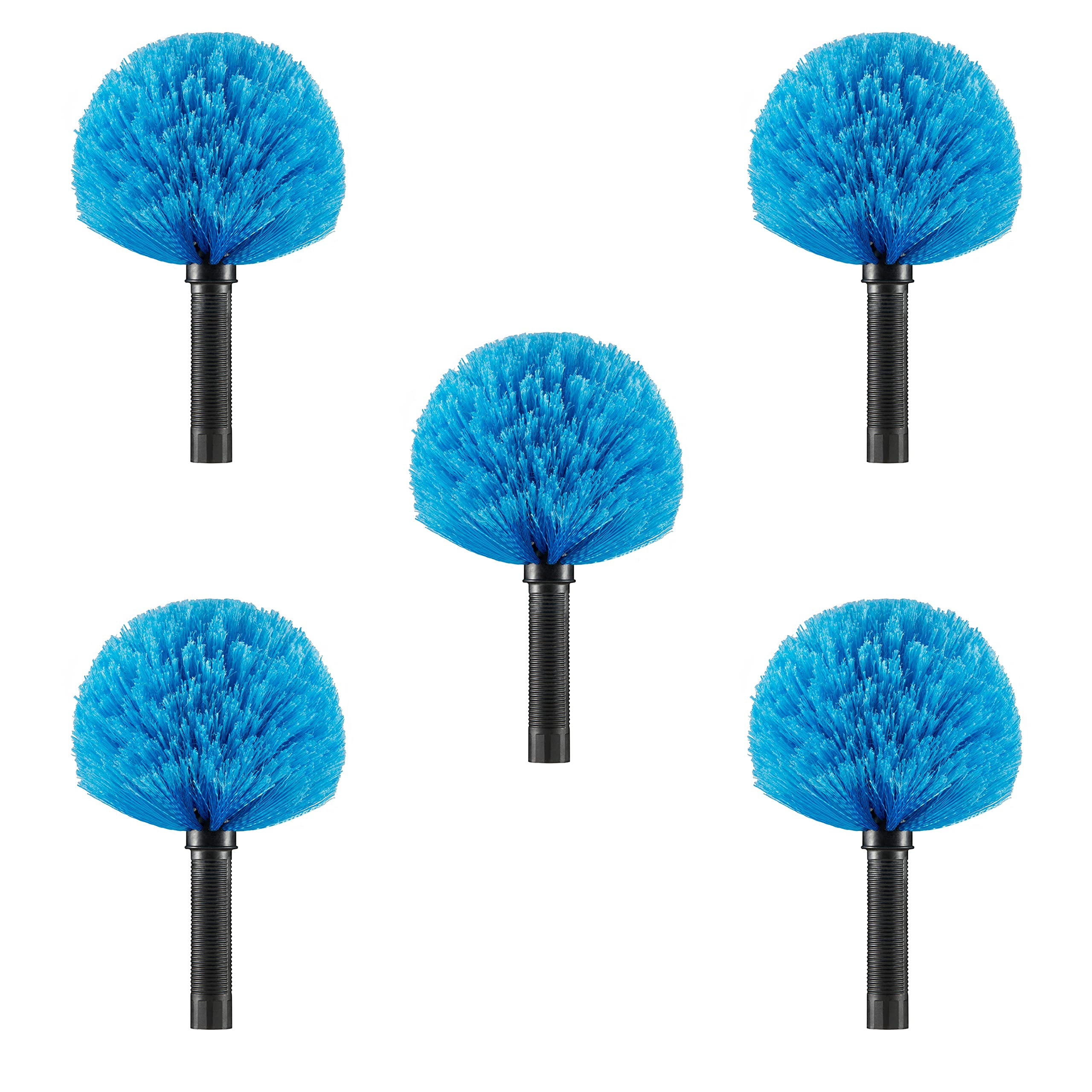 Niepce 5pcs Screw on Webster Cobweb Duster Head for Pole, 10 Inch ...