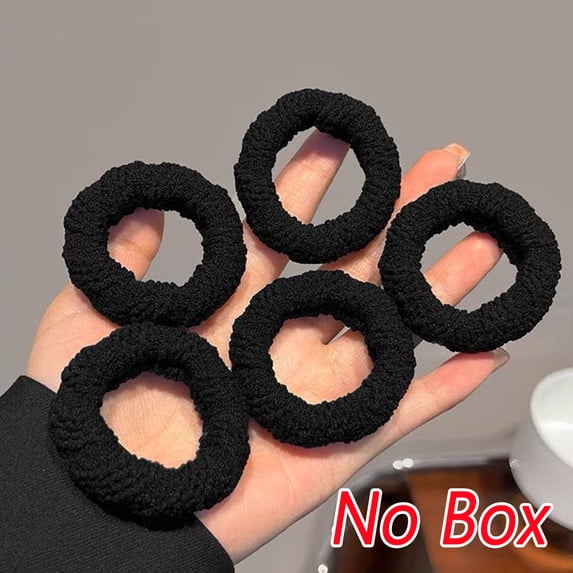 5pcs/Set Simple Thicken Seamless Scrunchies High Elastic No Damage ...
