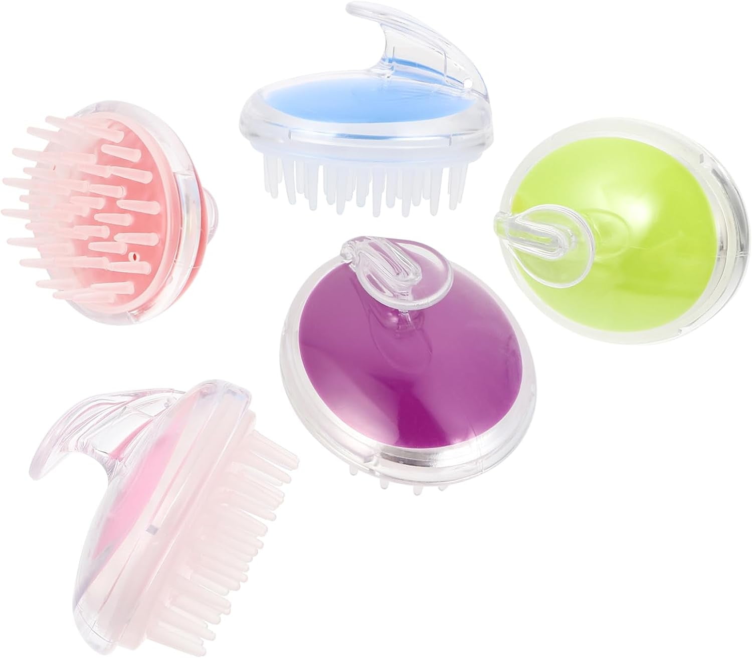 5pcs Shampoo Massage Comb Make up Kit Combs for Men Bathtub Cleaner ...