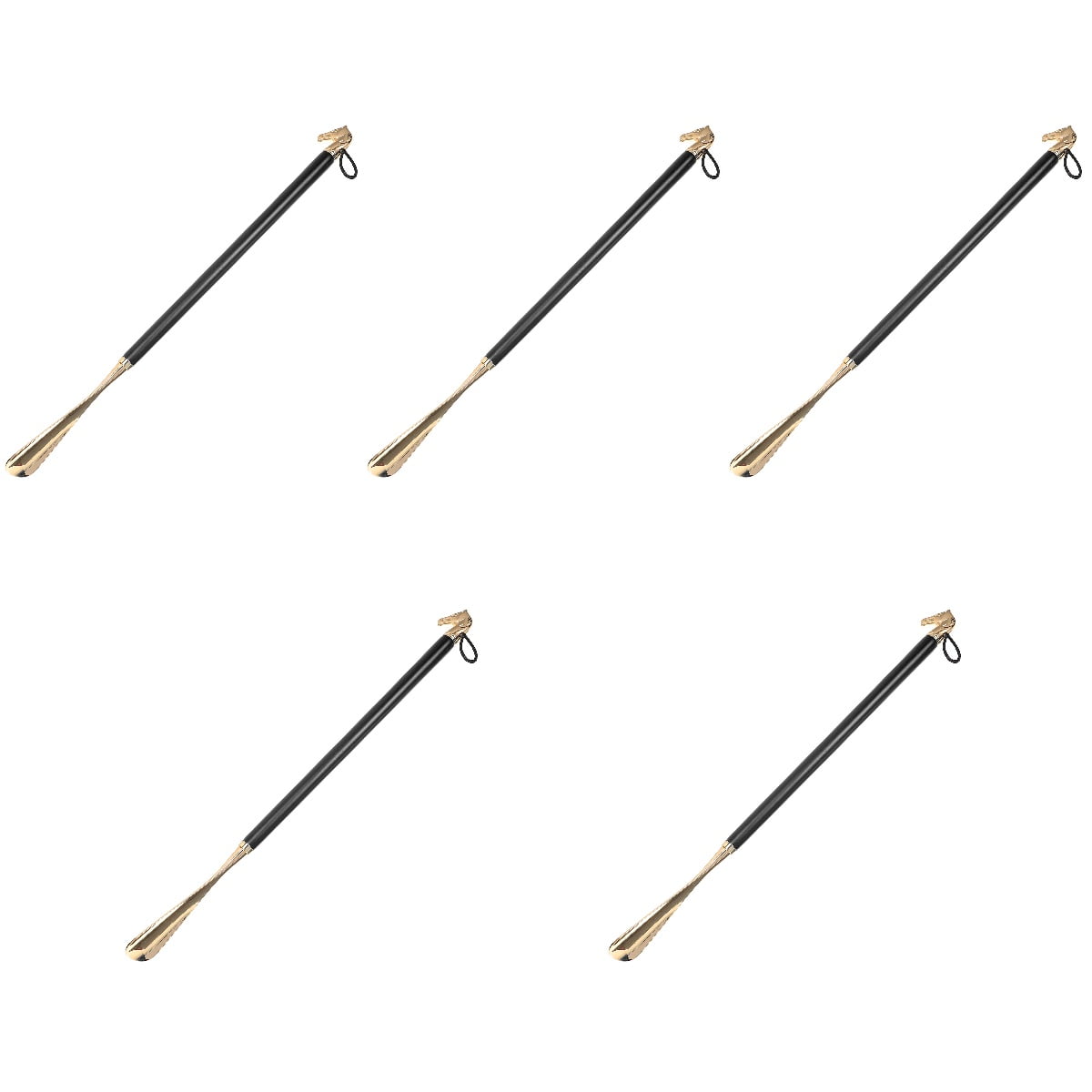 5pcs Shoe Horn Long Handle Shoe Lifter Portable Shoes Wearing Tool for ...