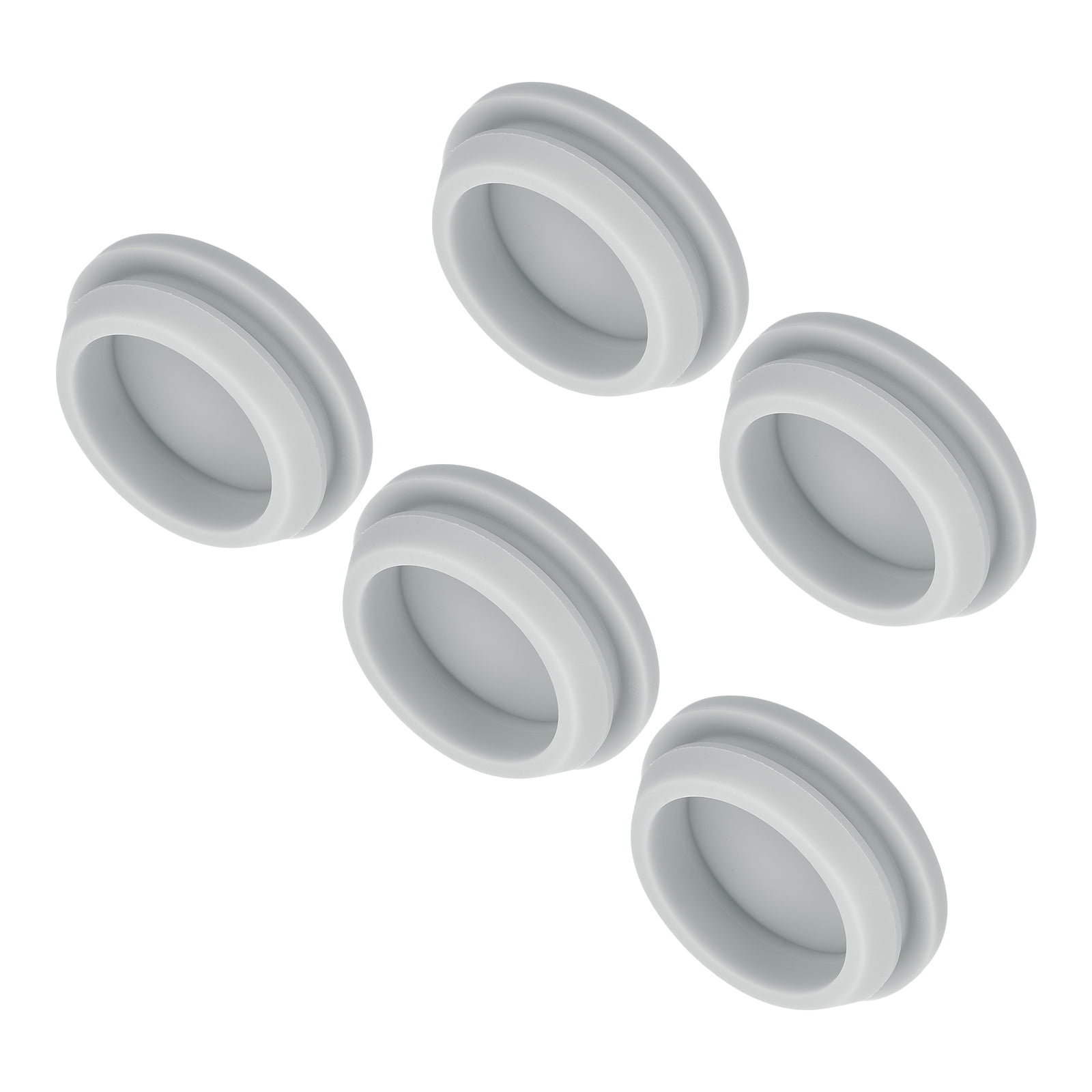 5pcs Silicone Snap in Locking Hole Plugs,28mm Narrow Groove 2.5mm for ...