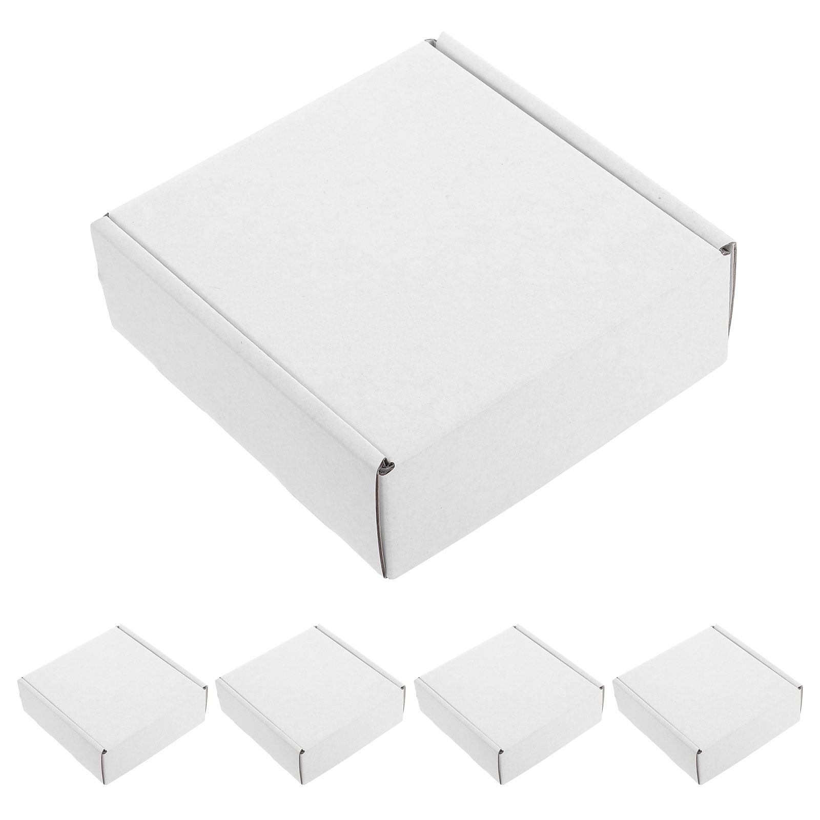 5pcs Small Shipping Boxes For Small Business Kraft Paper Cardboard ...