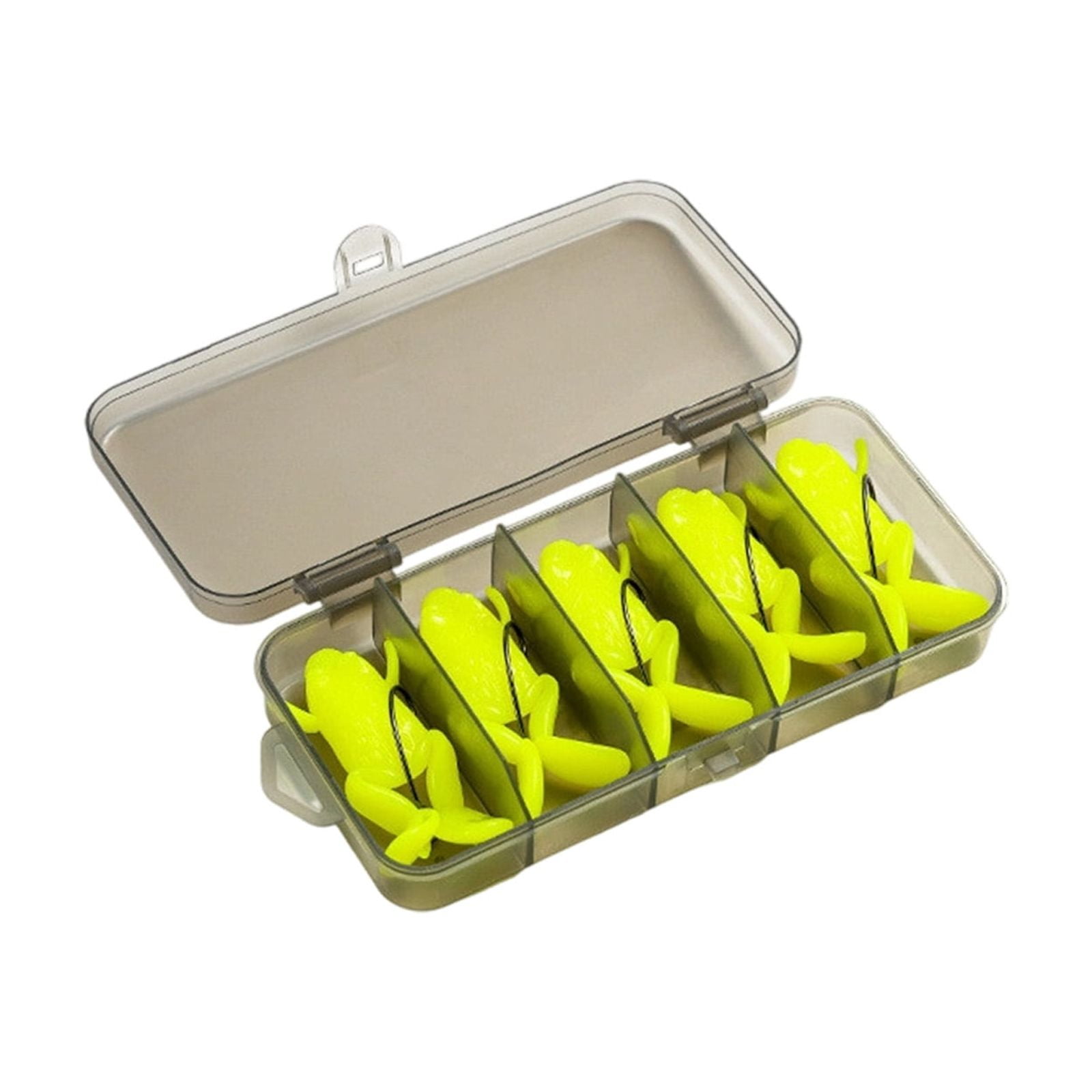 5pcs Soft Frogs Baits for Saltwater Fishing Frogs Topwater Frogs Lures ...