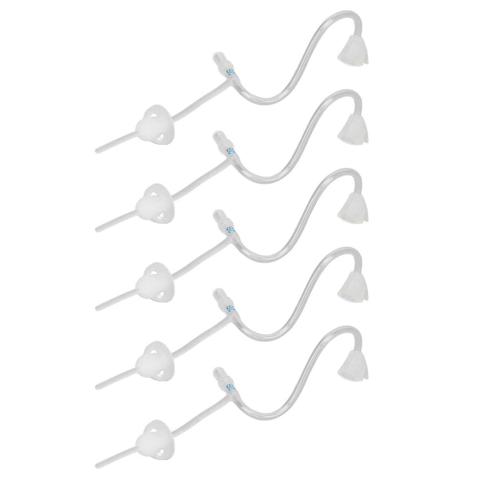 5pcs Sound Tubes Single Layer Eartips Replacement Accessory, Reduce ...