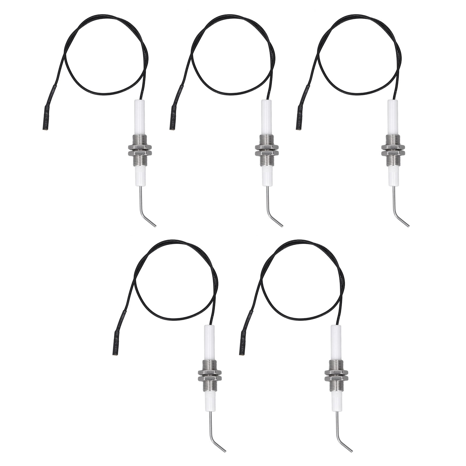 Xemplaro 5pcs Spark Ignition Electrode Ceramic M10 Furnace Ignition ...