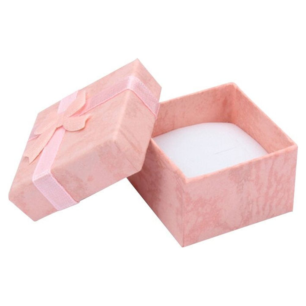 5pcs Square Small Gift Box with Bowknot Decor for Ring Earrings ...