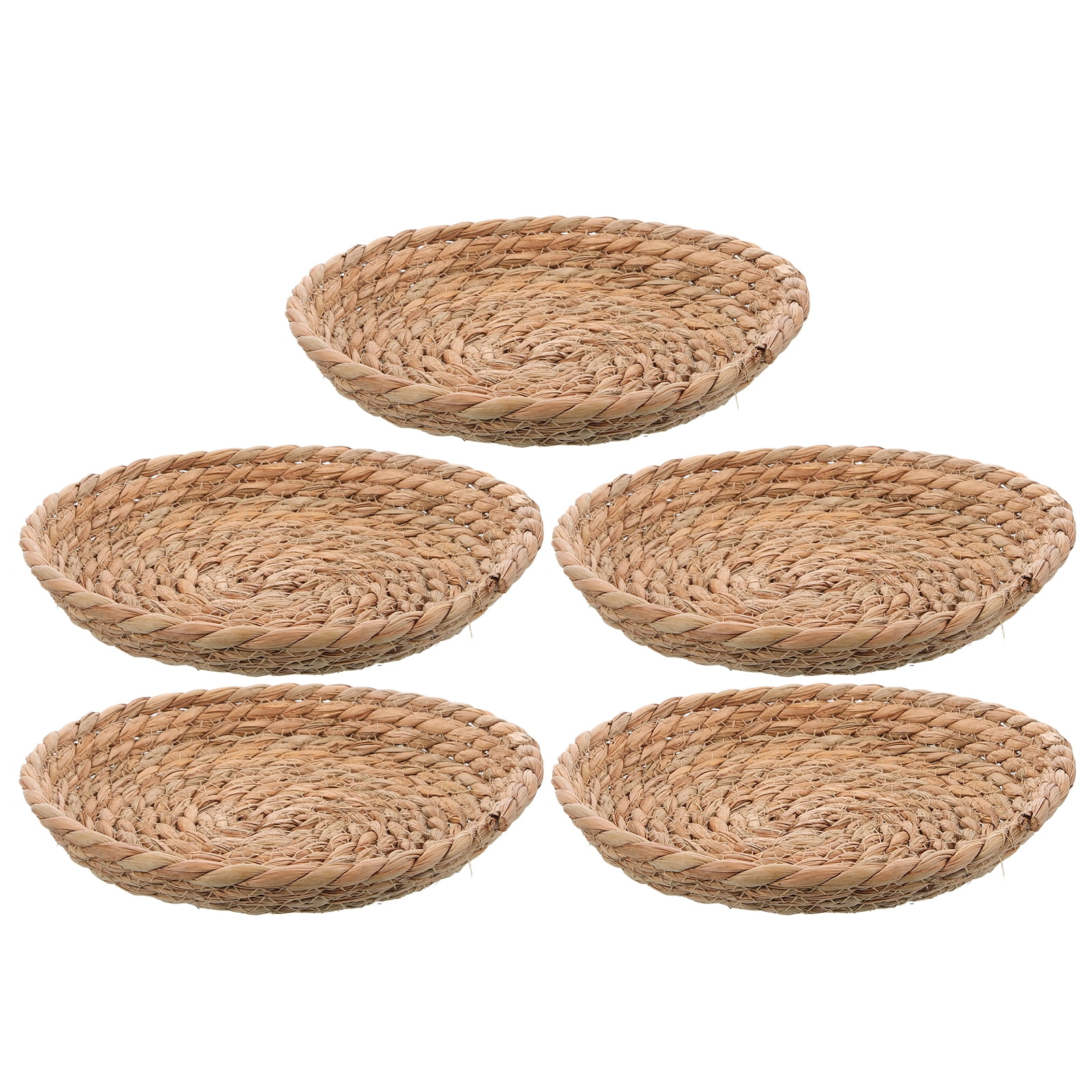5pcs Woven Bird Nests for Spawning and Chicken Laying Straw Nest Set ...