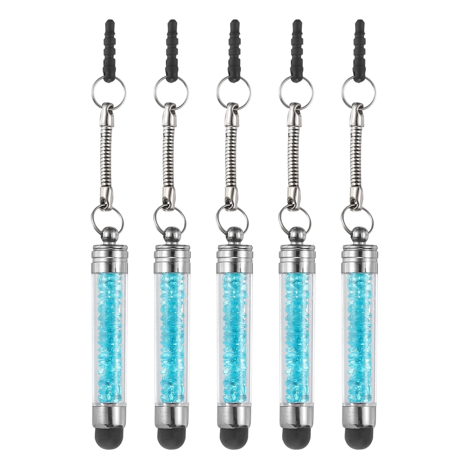 5pcs Stylus Pen for Touch Screens Mini Crystal Diamond Capacitive Pens ...