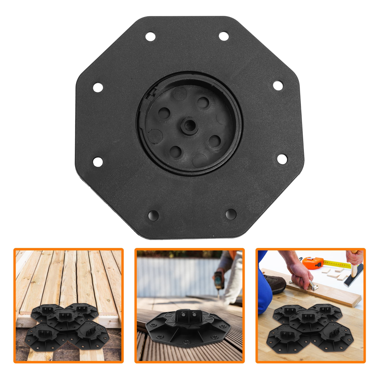 OUNONA Sturdy Deck Support Pedestals for Home Use Made from Durable ...