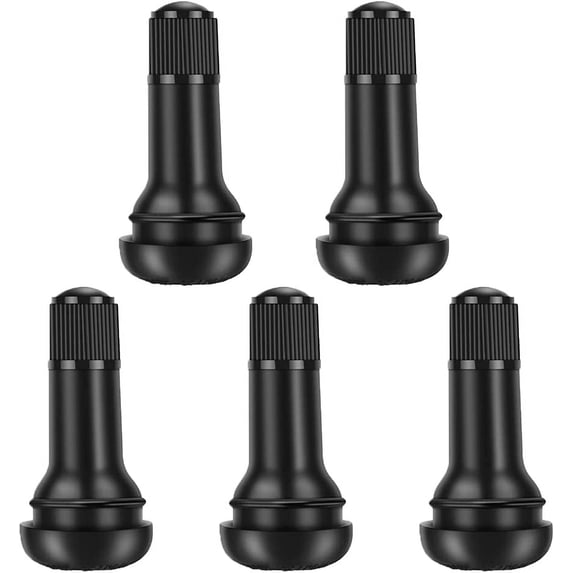 5pcs TR413 Tire Valve Stem - Rubber Snap-in Valve Stems, Tire Valve for ...