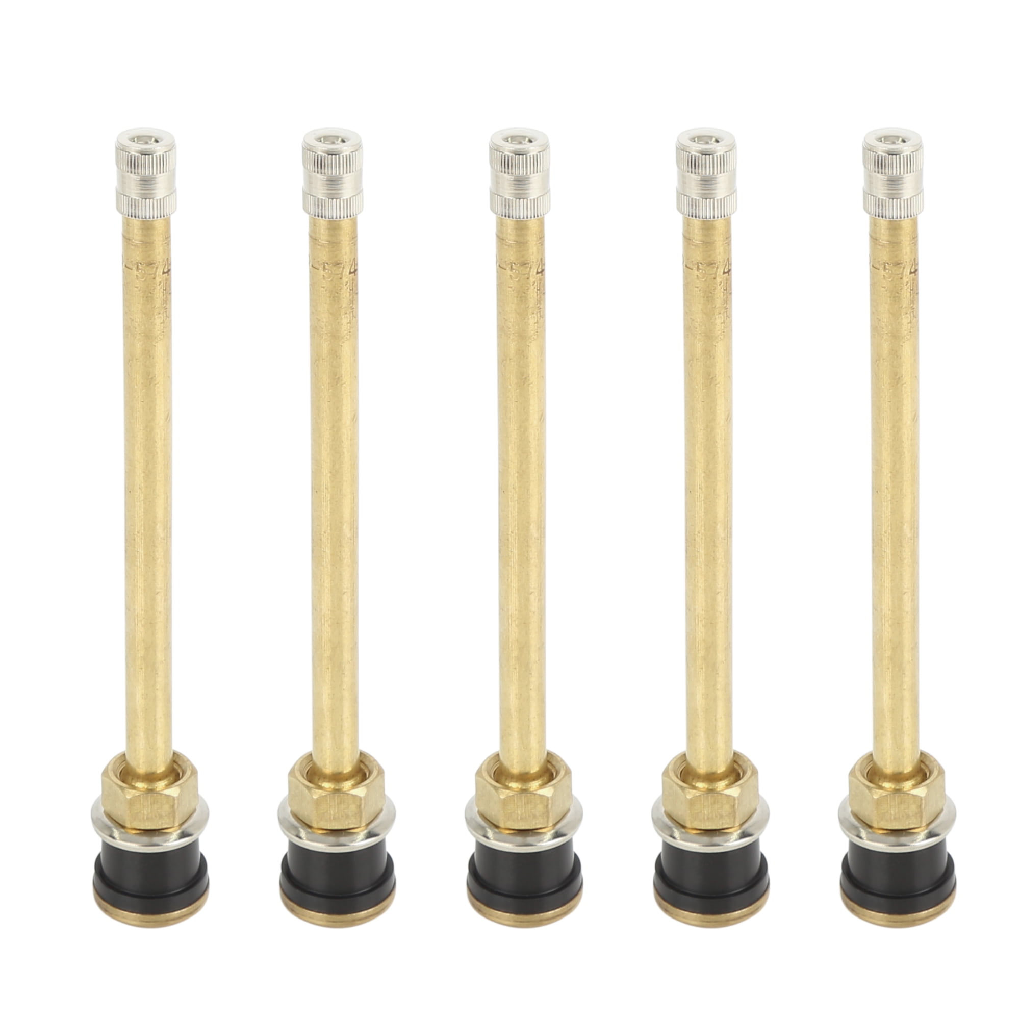 5pcs TR574 Commercial Valve Stem Tubeless Vacuum Tyre Valve Stem Gold ...
