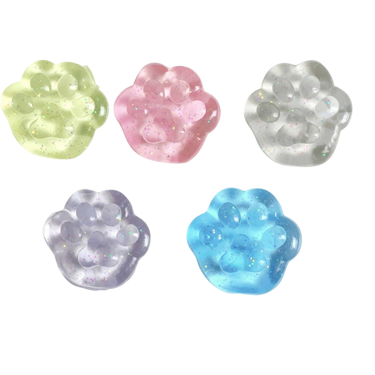 5pcs Tabu Squishy, Squishy Paw, Taba Squishy Paw, Paw Squishy, Squishy ...