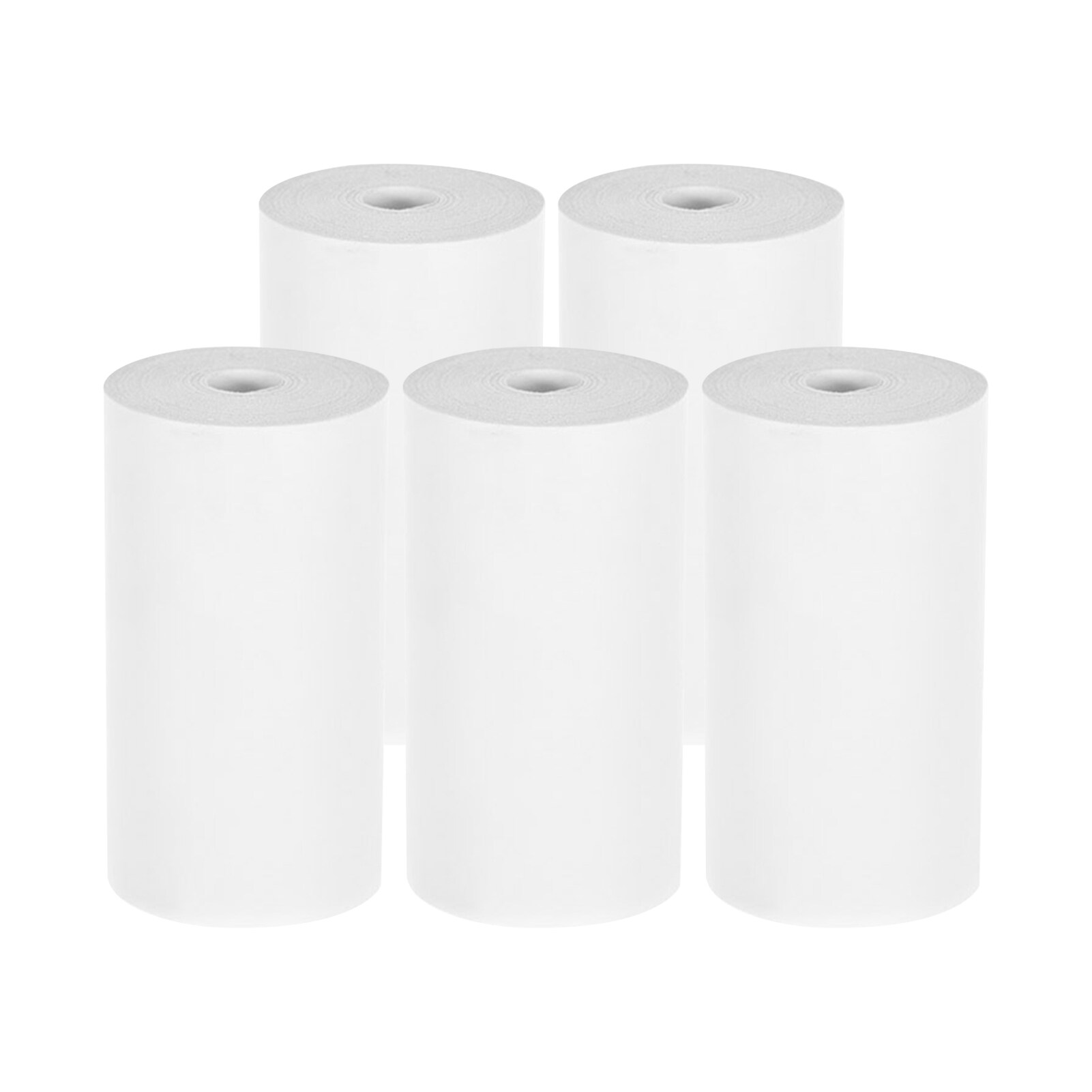 5pcs Thermal Receipt Paper Rolls 57*25mm Ticket Printing for Cash ...