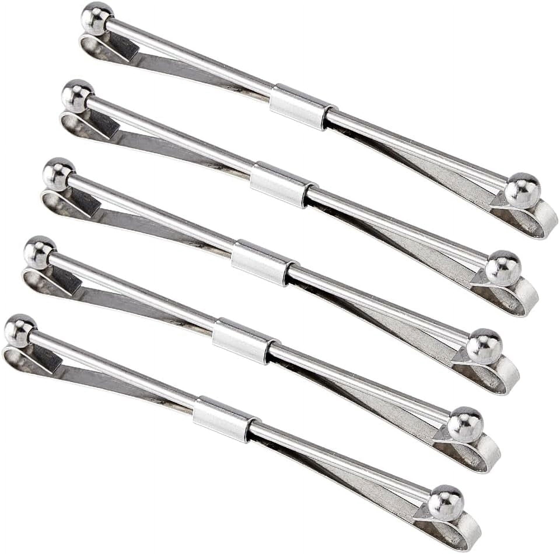5pcs Tie Collar Bar Pin for Men Stainless Steel Collar Stay Tie Pins ...