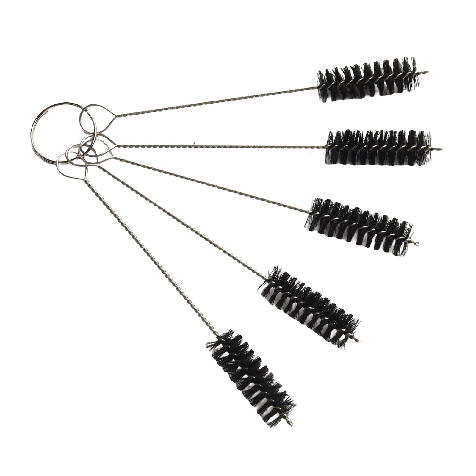 5pcs Tool Brush Nylon Brush Pipe Tube Cleaning Wire Brush Set 2-8mm ...