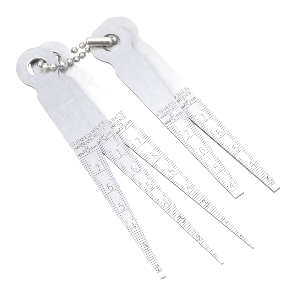5pcs Toolmakers Taper Feeler Set for Accurate Welding Joint Thickness ...