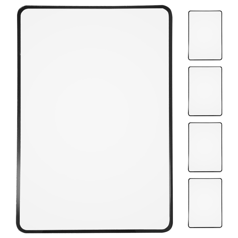 5pcs Transparent Magnifying Bookmark Pvc Full Page Magnifier Elderly ...