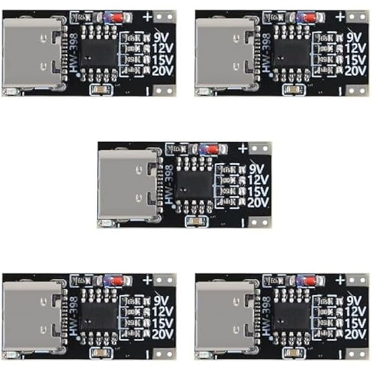 5pcs USB-C PD Type C Trigger Board PD/QC Decoy Fast Charger Module ...