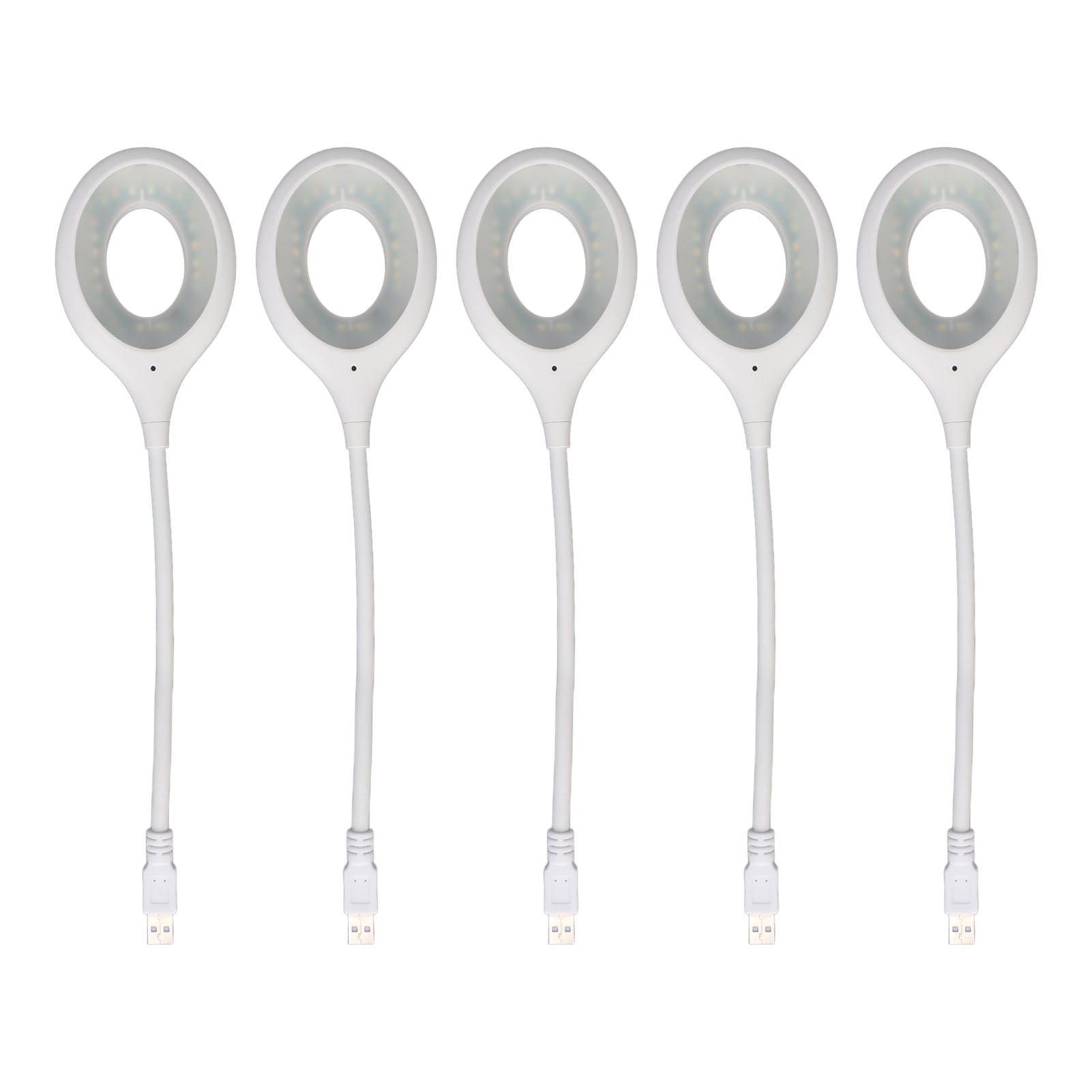 5pcs USB Voice Control Night Light 3 Colors Eye Protection Smart Small ...