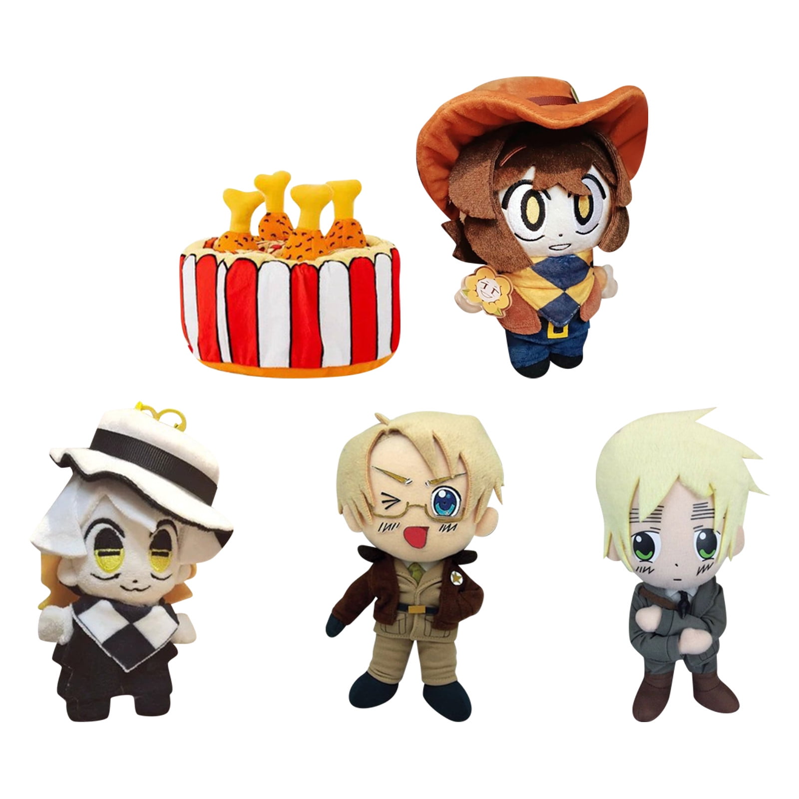 5pcs Undertale Stuffed Animals, 10in Undertale Plushies, Ralsei ...