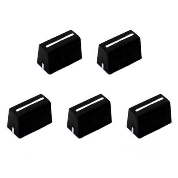 5pcs Universal Fader Knobs Cap Straight Slide Potentiometer for DJ ...