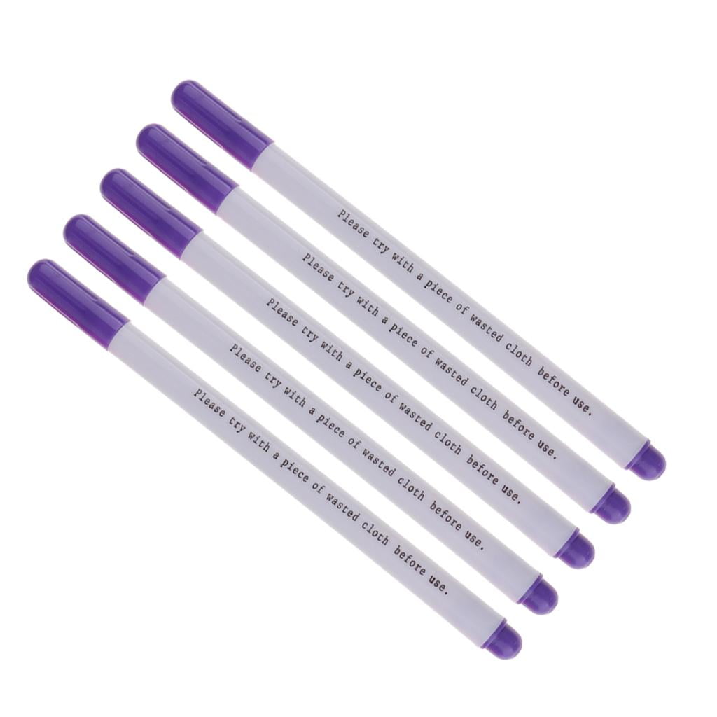 5pcs Vanishing Fabric Markers Air Erasable Sewing Tools - Walmart.com