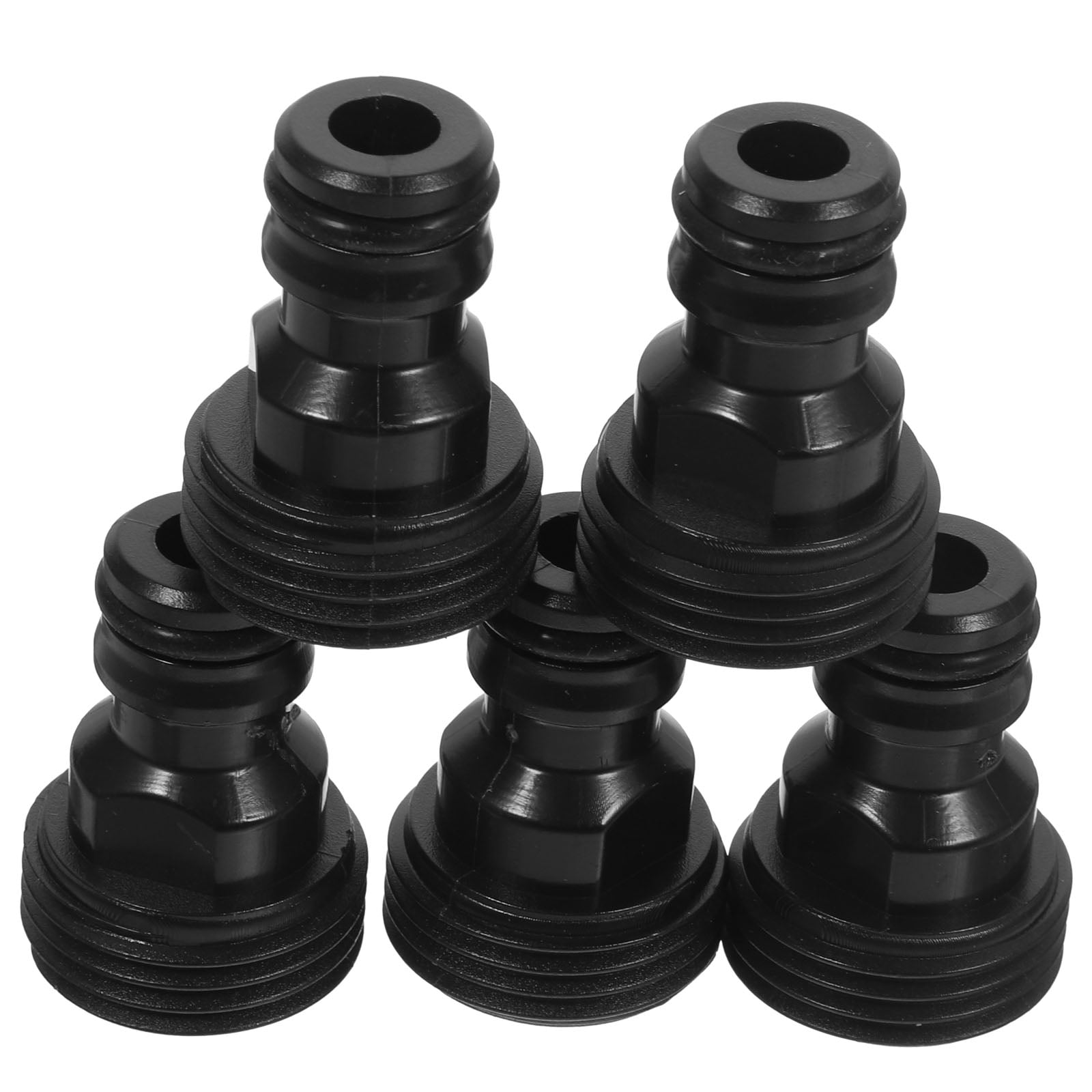 WRITWAA Quick Connect Hose Adapters for Washing Machine Inlet 5pcs ...
