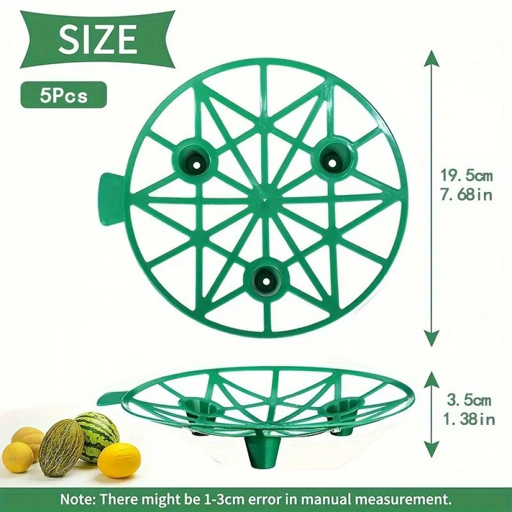 5pcs Watermelon Cradle Stand, Plastic Strawberry Stand, Pumpkin Stand ...