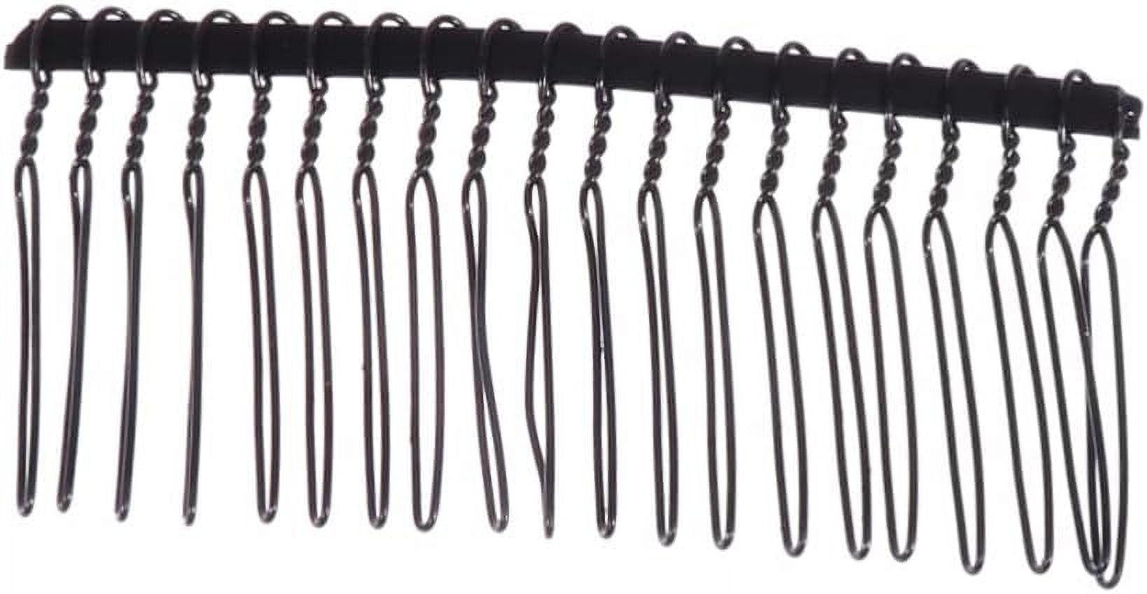 5pcs Wedding Hair Pin Hair Pieces Stick Metal Hair Combs Black Tiara ...
