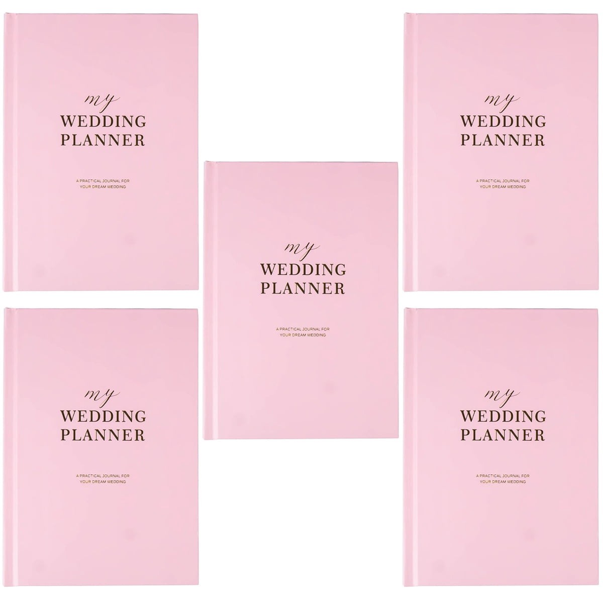 5pcs Wedding Planner Wedding Planning Book Bride Diary Notepad ...