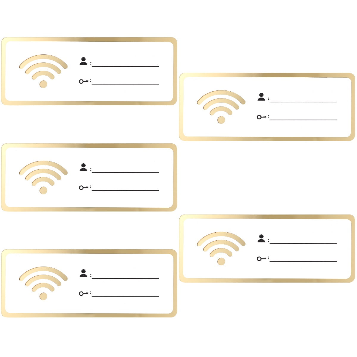 5pcs WiFi Password Sign Guest Wifi Sign Farmhouse Sign Guest Room Wall ...