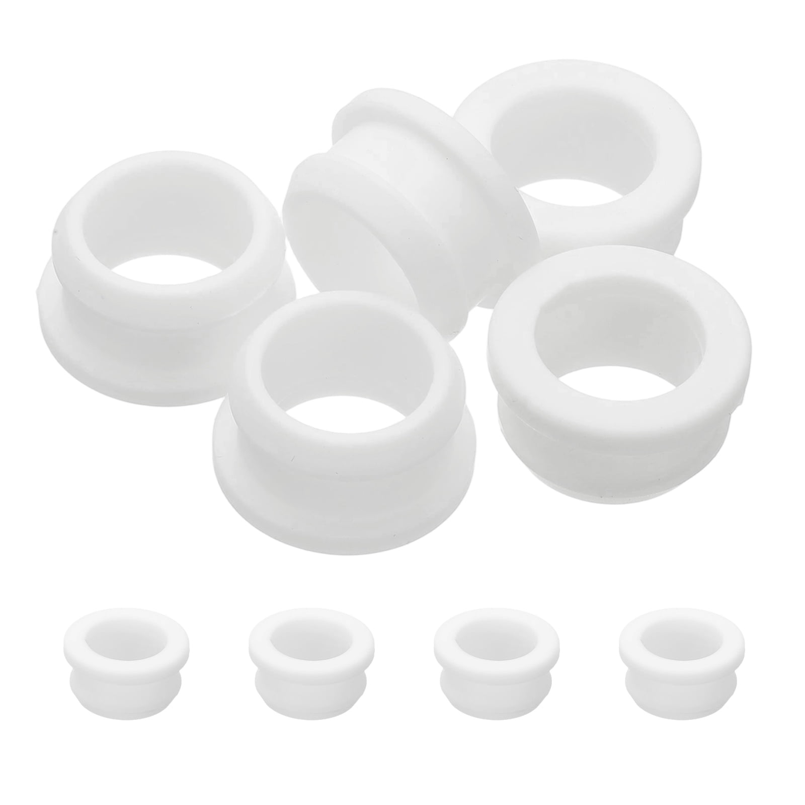 5pcs Wire Grommet, 21mm Mounting Dia Plastic Grommets Cable Snap ...