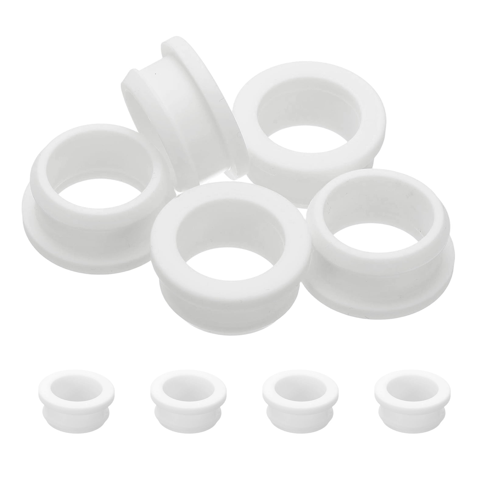 5pcs Wire Grommet, 27mm Mounting Dia Plastic Grommets Cable Snap ...