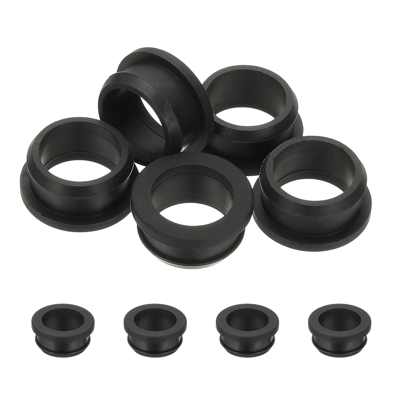 5pcs Wire Grommet, 30mm Mounting Dia Plastic Grommets Cable Snap ...