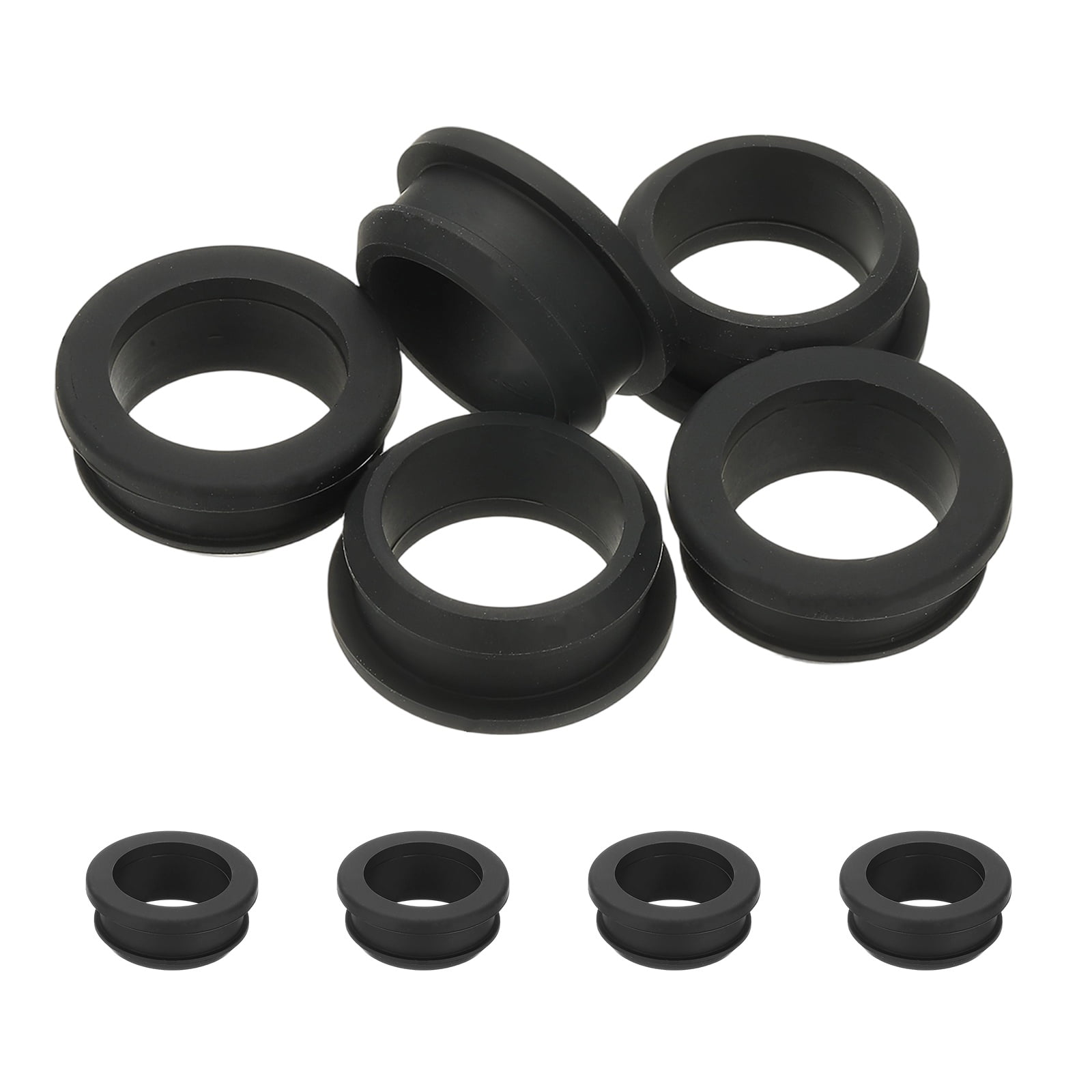 5pcs Wire Grommet, 32.6mm Mounting Dia Plastic Grommets Cable Snap ...