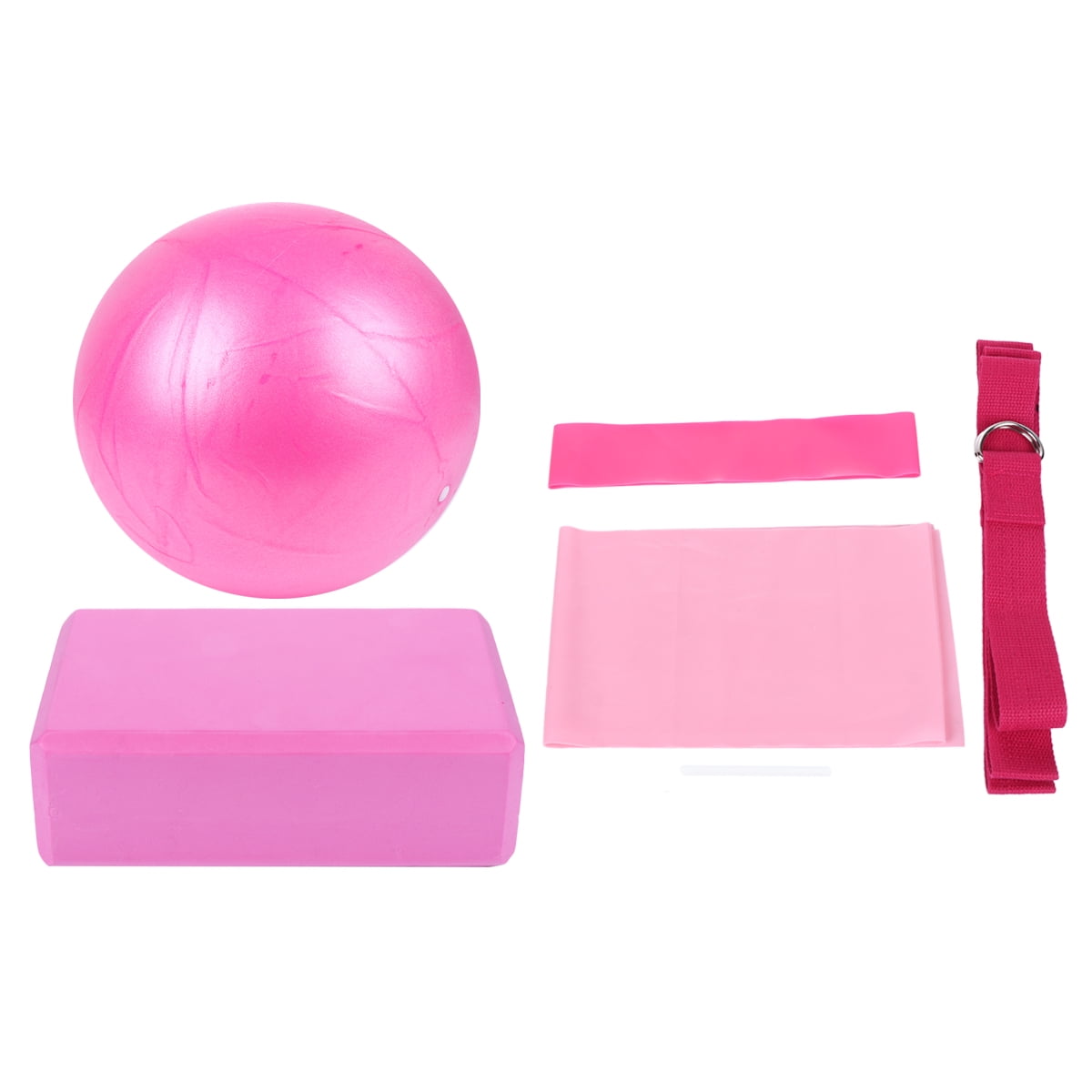 5pcs Yoga Chair Stability Stability Base Resistance Bands Fitness Set ...