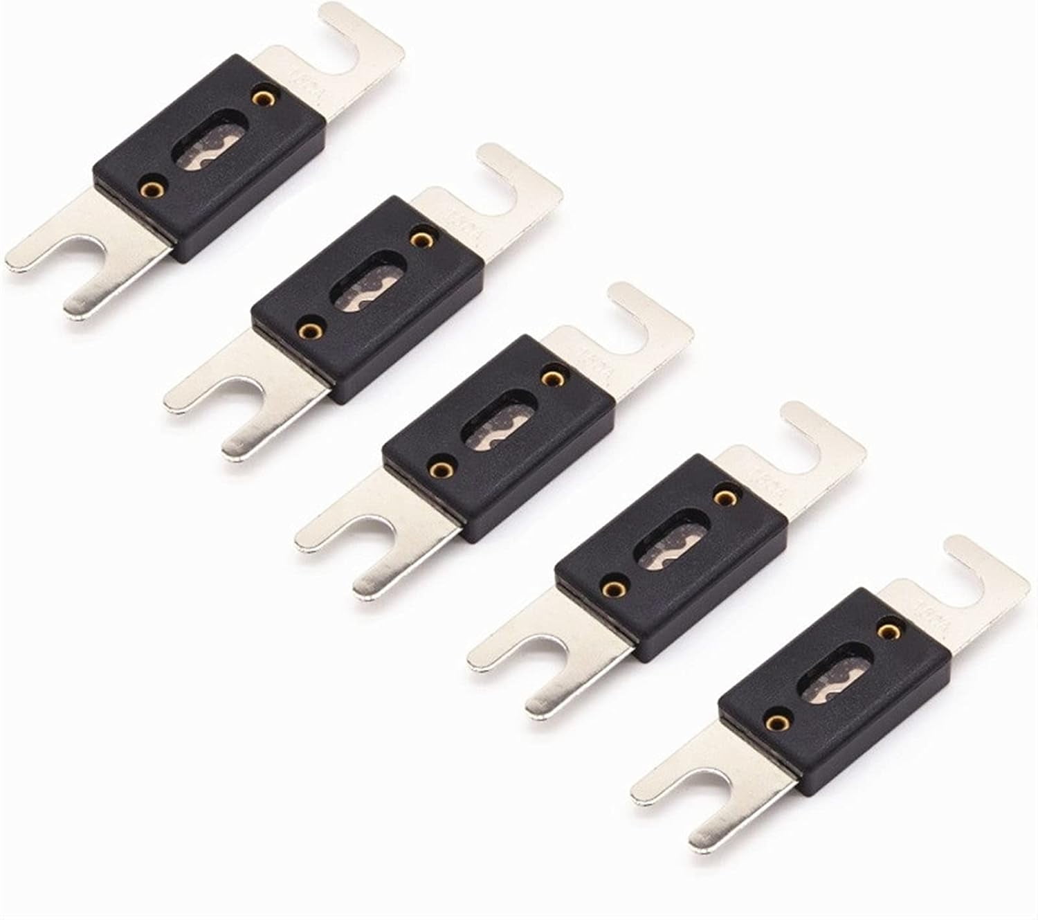 5pcs/lot Golden or Nickel Plated 80A 100A 150A 200A 250A 300A Car Audio ...