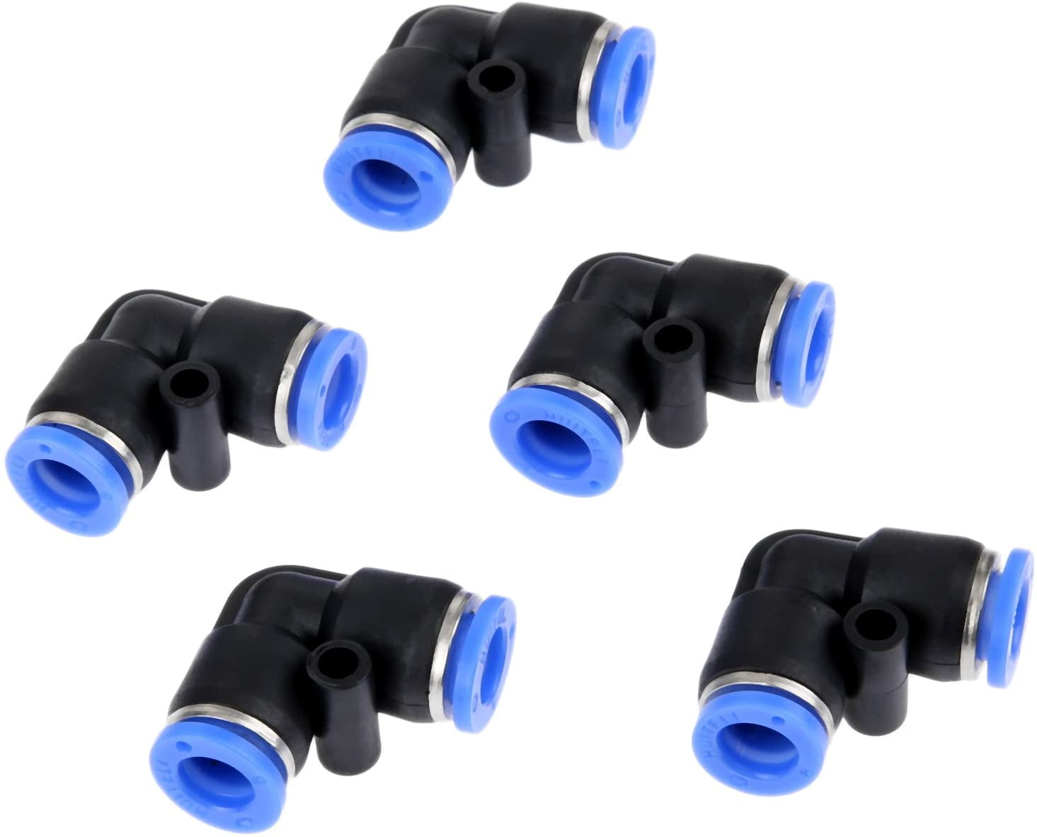 5pcs/lot Pneumatic Parts Pneumatic Elbow Push in Plastic Fittings ...