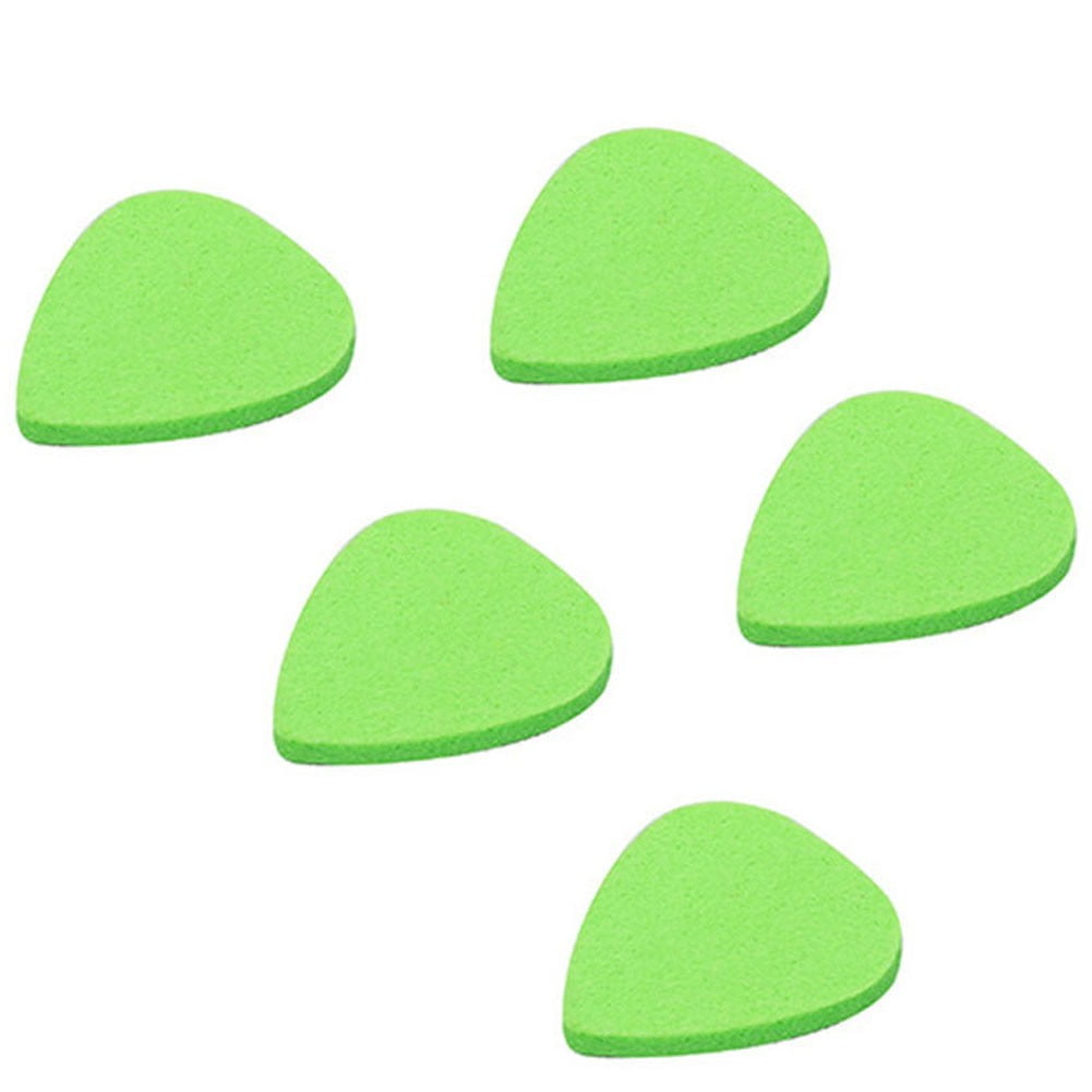 5pcs/lot Ukulele Pick Colorful Soft Felt Picks Special-shaped Felt Pad ...