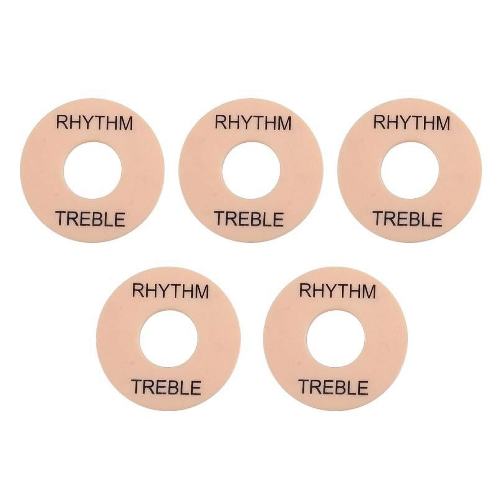 5pcs/set Rhythm Plate Toggle Switch Washer Rhythm Yellow - Walmart.com